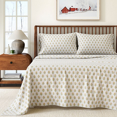 Click here for Linery 100 Turkish Cotton Winter Floral Flannel Sh... prices