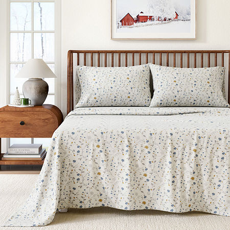 Click here for Linery 100 Turkish Cotton Winter Floral Flannel Sh... prices