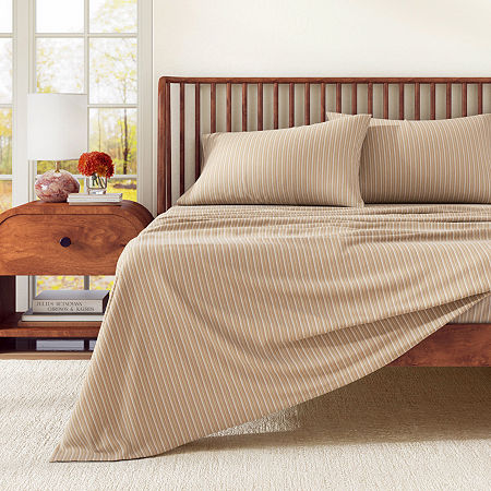 Click here for Linery 100 Turkish Cotton Plaid Flannel Sheet Set... prices