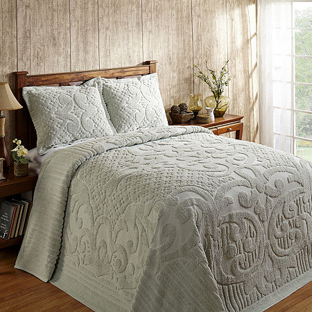 Click here for Better Trends Ashton Bedspread Set  One Size  Gree... prices