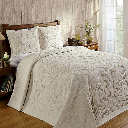 Click here for Better Trends Ashton Bedspread Set  One Size  Whit... prices