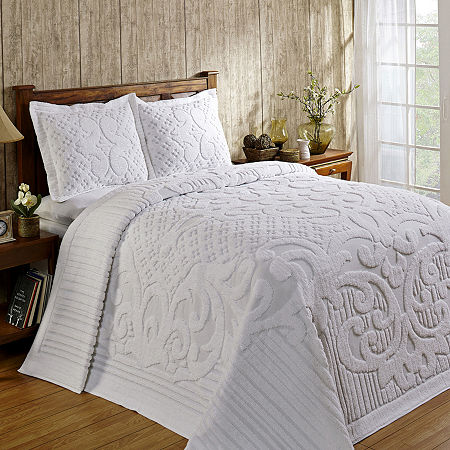 Click here for Better Trends Ashton Bedspread Set  One Size  Whit... prices