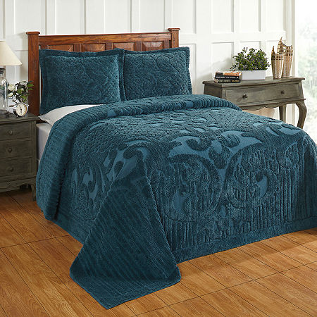 Click here for Better Trends Ashton Bedspread Set  One Size  Blue prices