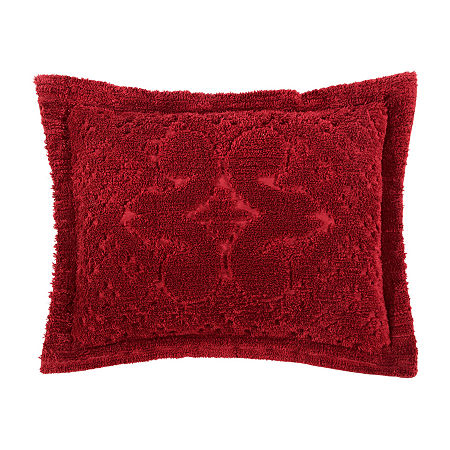 Click here for Better Trends Ashton Standard Sham  One Size  Red prices