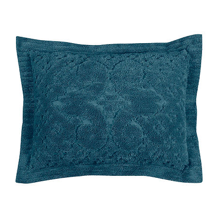 Click here for Better Trends Ashton Standard Sham  One Size  Blue prices