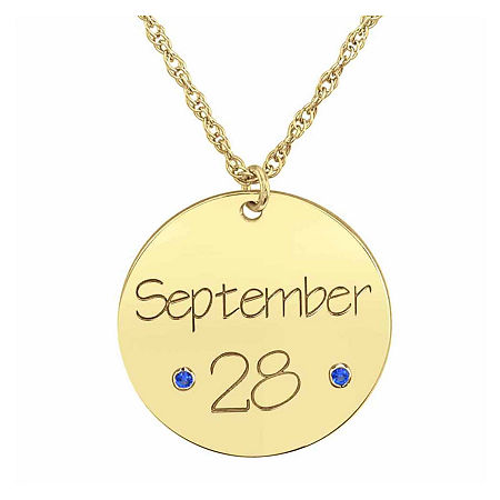 Click here for Personalized Birthstone Date Pendant Necklace  One... prices