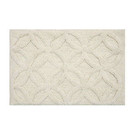 Click here for Knightsbridge Rectangle Bath Rug  One Size  Beige prices