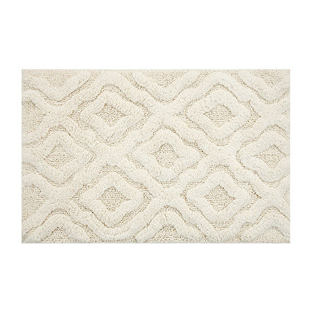 Click here for Knightsbridge Link Bath Rug  One Size  Beige prices