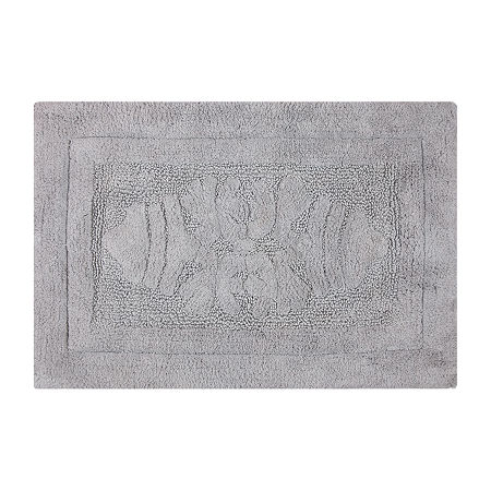 Click here for Knightsbridge Cipher Bath Rug  One Size  Silver prices