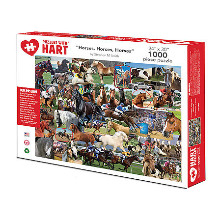 Click here for Hart Puzzles Horses  Horses  Horses By Steve Smith... prices