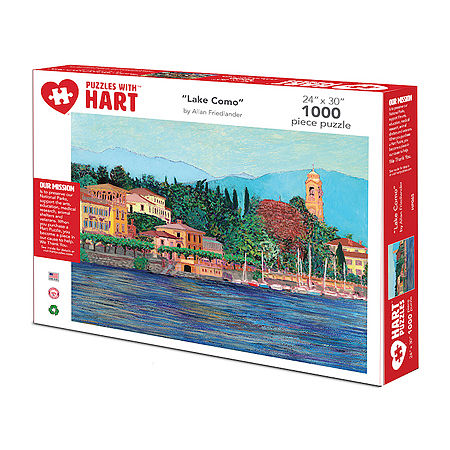 Click here for Hart Puzzles Lake Como by Allan Friedlander  24 x... prices