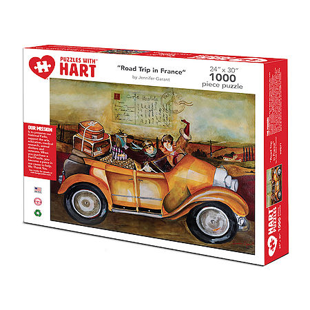 Click here for Hart Puzzles Road Trip In France By Jennifer Garan... prices
