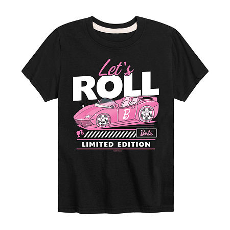 Click here for Lets Roll Big Kid Girls Crew Neck Short Sleeve Bar... prices