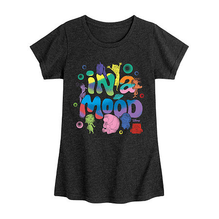 Click here for In A Mood Big Kid Girls Crew Neck Short Sleeve Ins... prices