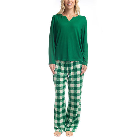 Click here for GoodNight Kiss Womens Long Sleeve 2-pc. Pajama Set... prices