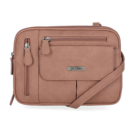 Click here for Multi Sac Zippy Crossbody Bag  One Size  Pink prices
