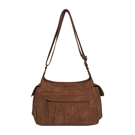 Click here for Bueno of California Distress Pebble Washed Crossbo... prices