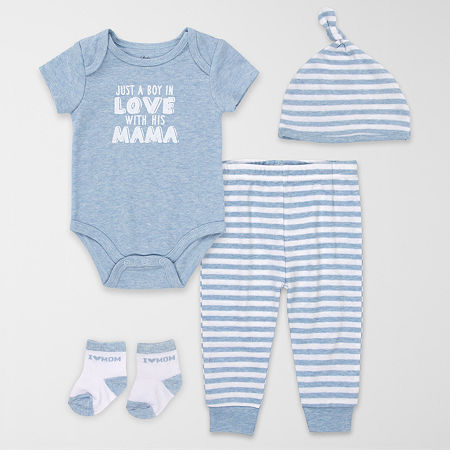 Click here for Baby Essentials Baby Boys 2-pc. Pant Set  9 Months... prices