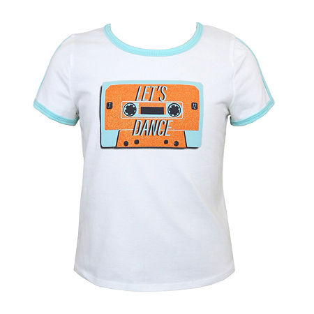 Click here for Lilt Big Kid Girls Round Neck Short Sleeve Graphic... prices