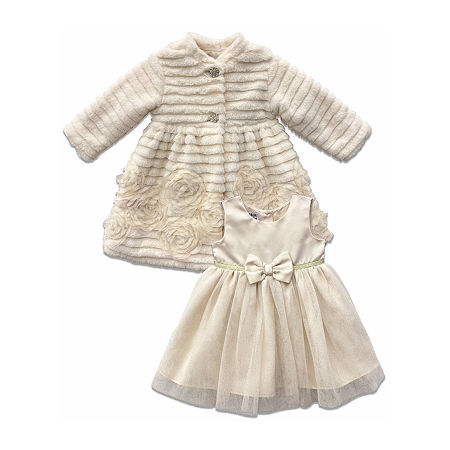 Click here for Blueberi Boulevard Toddler Girls Dress Set  2t  Wh... prices
