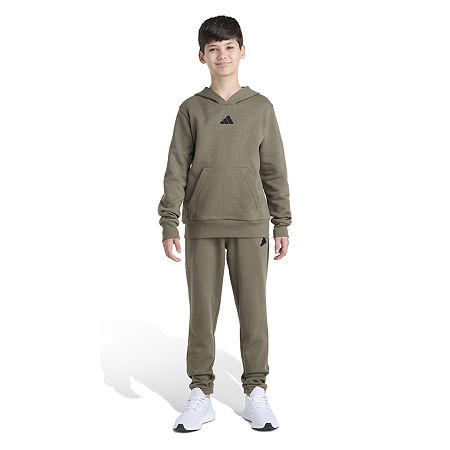 Click here for Adidas Big Boys Essential Small Logo 2-Piece Fleec... prices