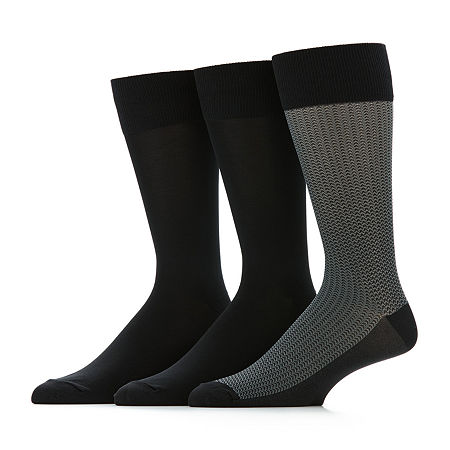 Click here for Stafford Microfiber Mens 3 Pair Big and Tall Crew... prices