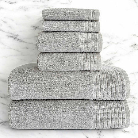 Click here for Bedvoyage 6-pc. Bath Towel Set  One Size  Gray prices