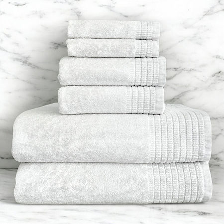 Click here for Bedvoyage 6-pc. Bath Towel Set  One Size  White prices
