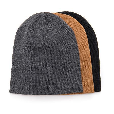 Click here for Muk Luks Mens Beanie  One Size  Gray prices