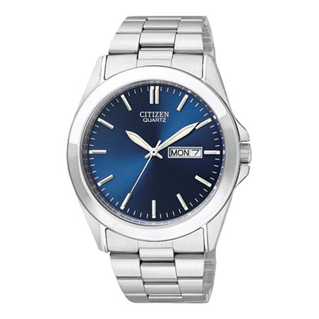 Click here for Citizen Mens Blue Dial Stainless Steel Watch BF058... prices