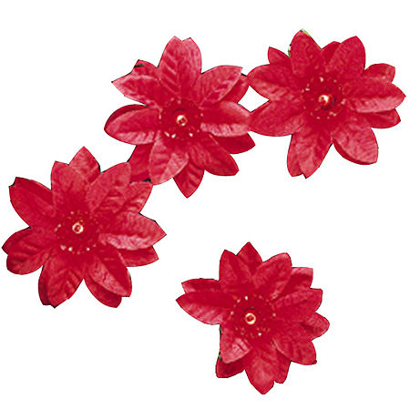 Click here for Kurt Adler Red Poinsettia Light Set  One Size  Red prices