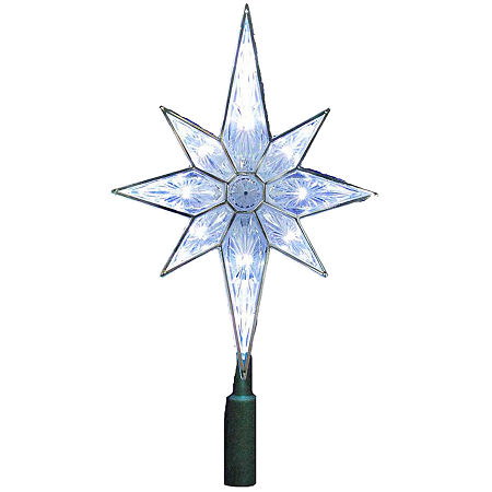 Click here for Kurt S. Adler UL 10-Light Clear LED 8-Point Star T... prices