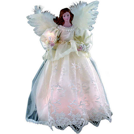 Click here for Kurt Adler 14.5 Ivory Angel Lighted Christmas Tree... prices