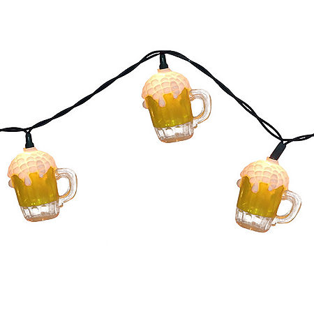 Click here for Kurt Adler 10-Light Plastic Beer Mug Light Set  On... prices