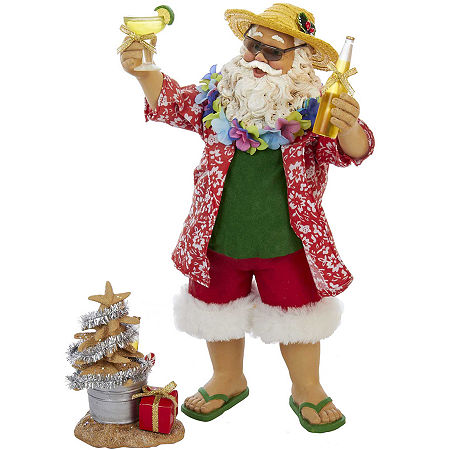 Click here for Kurt Adler 10 FabrichÃ© Beach Santa  2-piece Set... prices