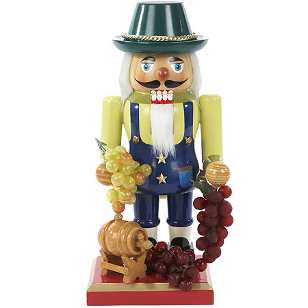 Click here for Kurt Adler 10Â¼ Wooden Winemaker Nutcracker  One S... prices