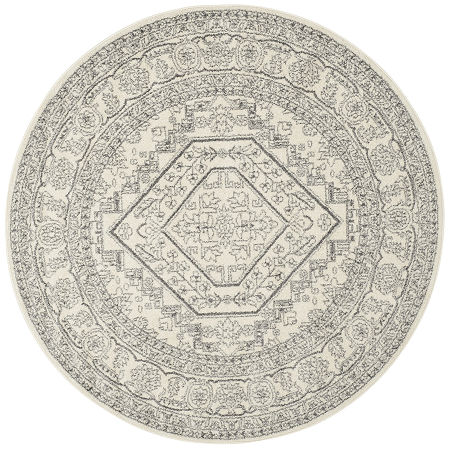 Click here for Safavieh Clyde Round Rug  One Size  White prices