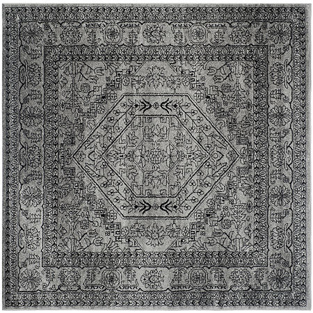 Click here for Safavieh Clyde Square Rug  One Size  Silver prices