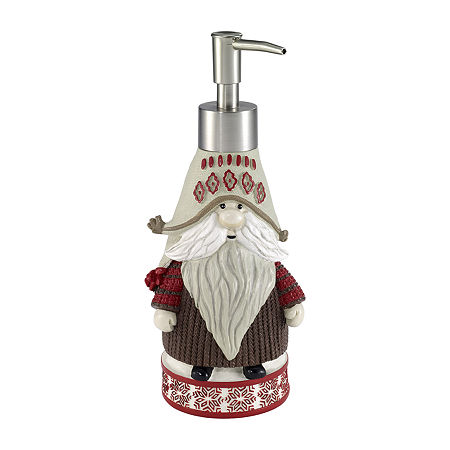 Avanti Christmas Gnomes Holiday Resin Soap/Lotion Dispenser - Multi