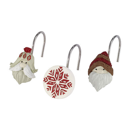 Click here for Avanti Christmas Gnomes Holiday 12-Pc. Shower Curt... prices