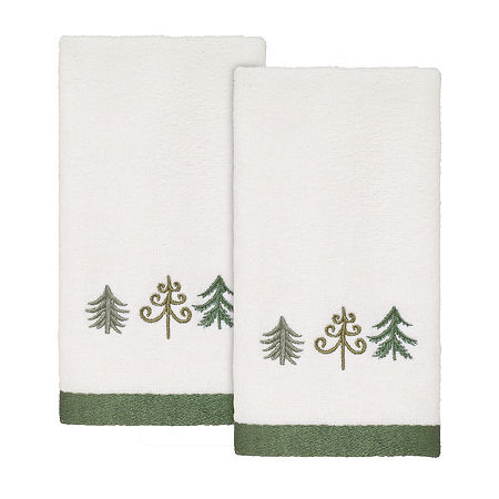 Click here for Avanti Christmas Trees Holiday Cotton 2-Pc. Finger... prices