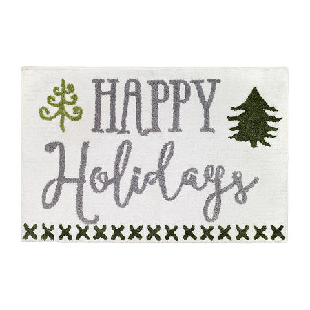 Avanti Christmas Tree Bath Rug