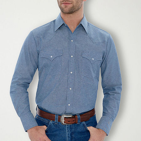 Click here for Ely Cattleman Mens Long Sleeve Regular Fit Big and... prices