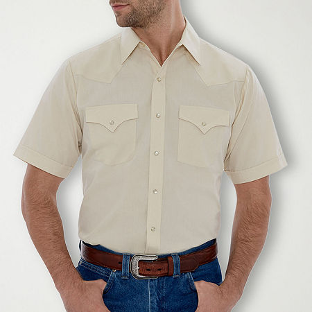 Click here for Ely Cattleman Mens Short Sleeve Classic Fit Button... prices