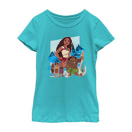 Click here for Disney Collection Little & Big Kid Girls Crew Neck... prices