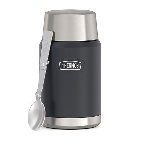 Thermos Icon Series 24 oz. Food Jar with Spoon - Granite Gray