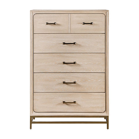 Click here for Lena 5-Drawer Chest  One Size  Brown prices