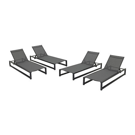 Click here for Modesta Adjustable 4-pc. Lounge Chair  One Size  B... prices