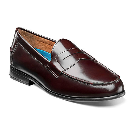 Click here for Nunn Bush Drexel Moc Mens Moc Loafers  9 Wide  Red prices
