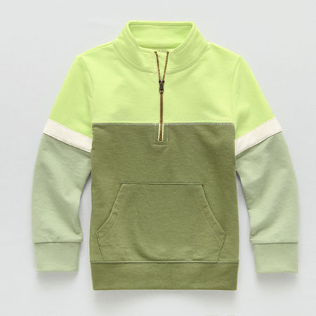 Click here for Okie Dokie Toddler & Little Boys High Neck Long Sl... prices